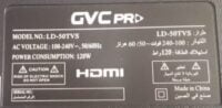 GVC Pro LD-50TVS Smart tv Firmware Software